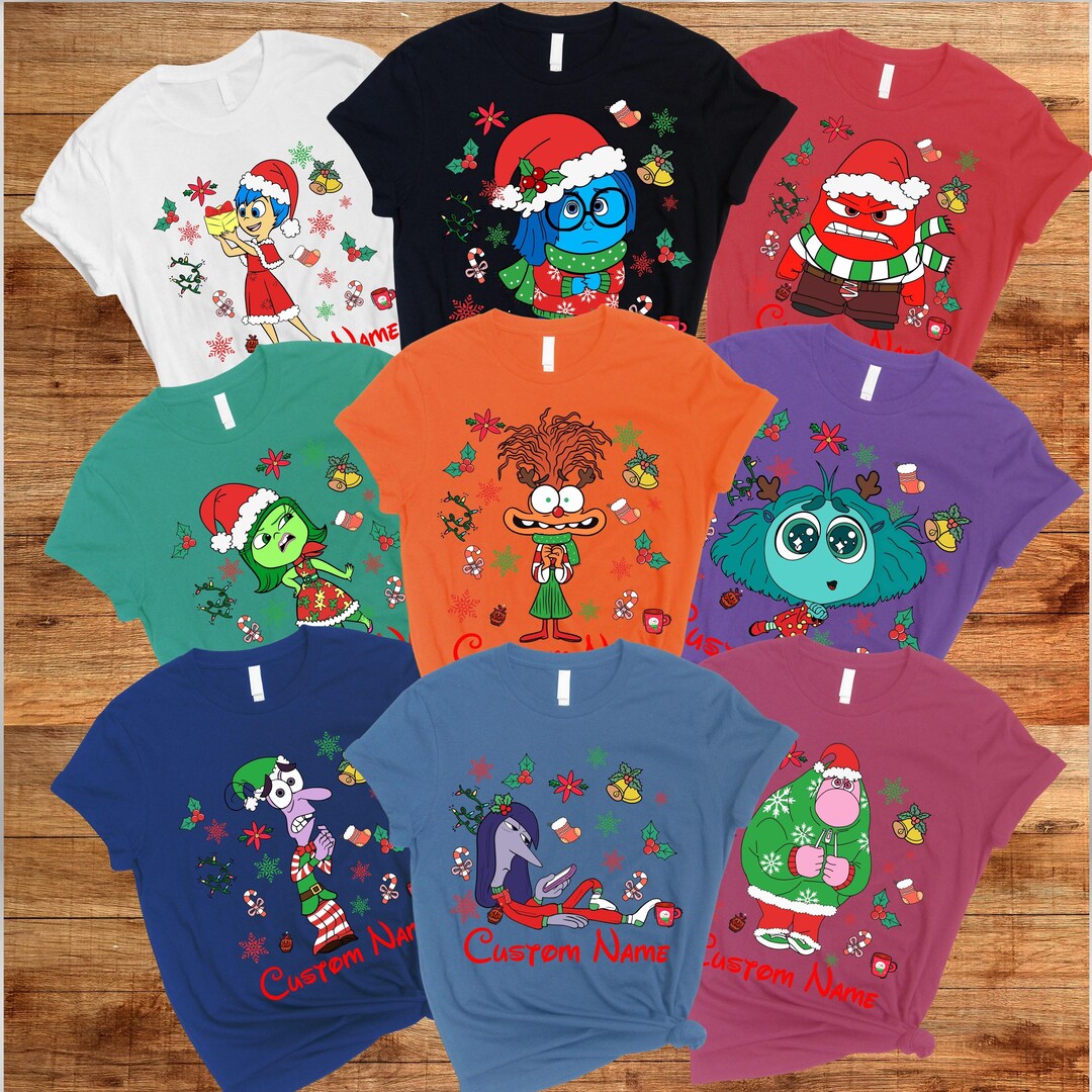 Inside Out Characters Shirts, Inside Out 2 Shirt, Inside Out Group ...