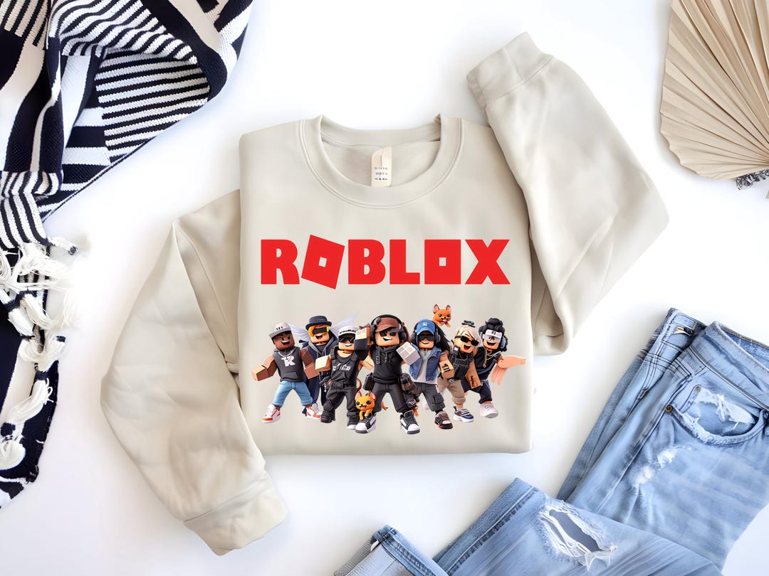 Roblox Hoodie, Roblox Shirt, Roblox Sweatshirt, Kids Roblox, Roblox ...