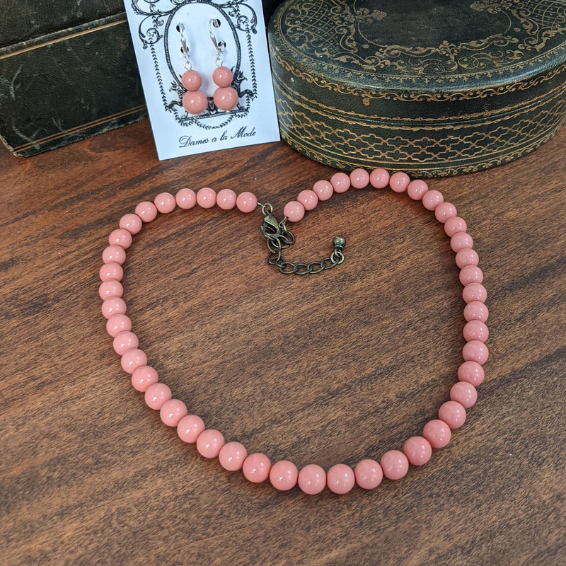 Pink Coral Jewelry - Etsy