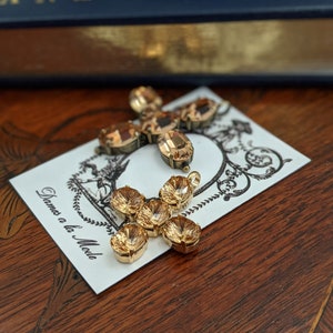 Jane Austen Cross Pendant Replica Austen Cross Jane Austen | Etsy