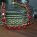 Ruby Anna Wintour Necklace Red Georgian Collet Necklace - Etsy