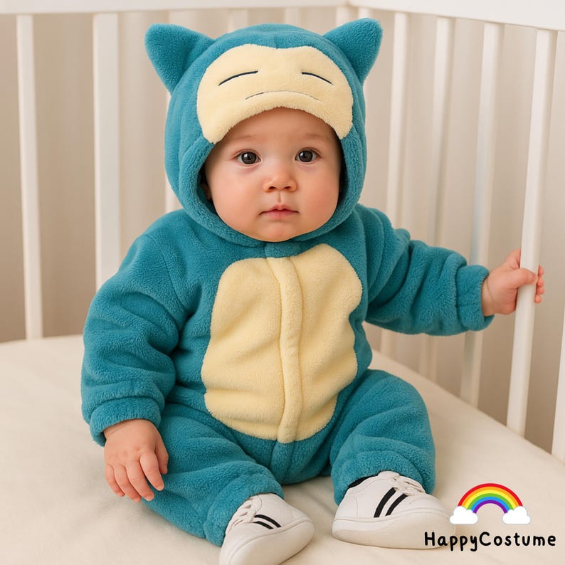 Plush Baby Animal Costume – Cosplay Fleece Romper (1–4 Months) - Etsy