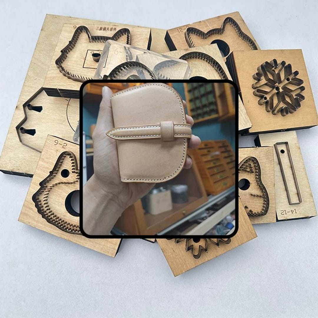 Japanese-style Snap Closure Card Holder, Business Card Holder, Wallet ...