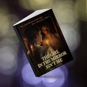 Premade Paranormal Thriller Book Cover – Gothic Mirror, Dark Reflection ...