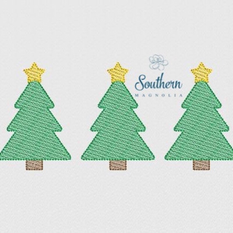 Trio of Trees - Etsy