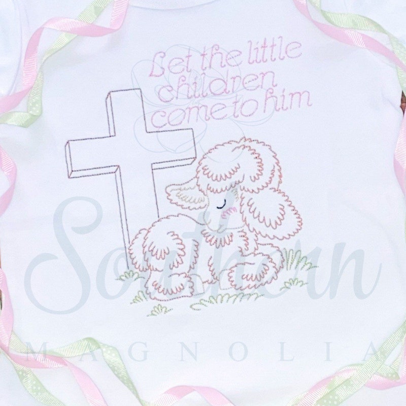 Lamb Embroidery - Etsy