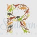 R Dinosaur Embroidery Design | Dinosaur Alphabet, Dinosaur Embroidery ...