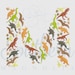 M Dinosaur Embroidery Design | Dinosaur Alphabet, Dinosaur Embroidery ...