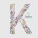 K Tools Alphabet Embroidery Design - Etsy