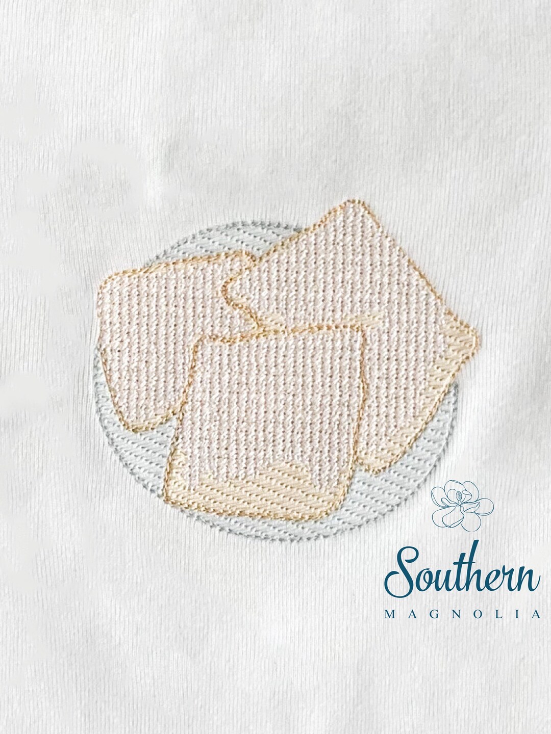 Beignets Sketch Fill Embroidery Design - Etsy