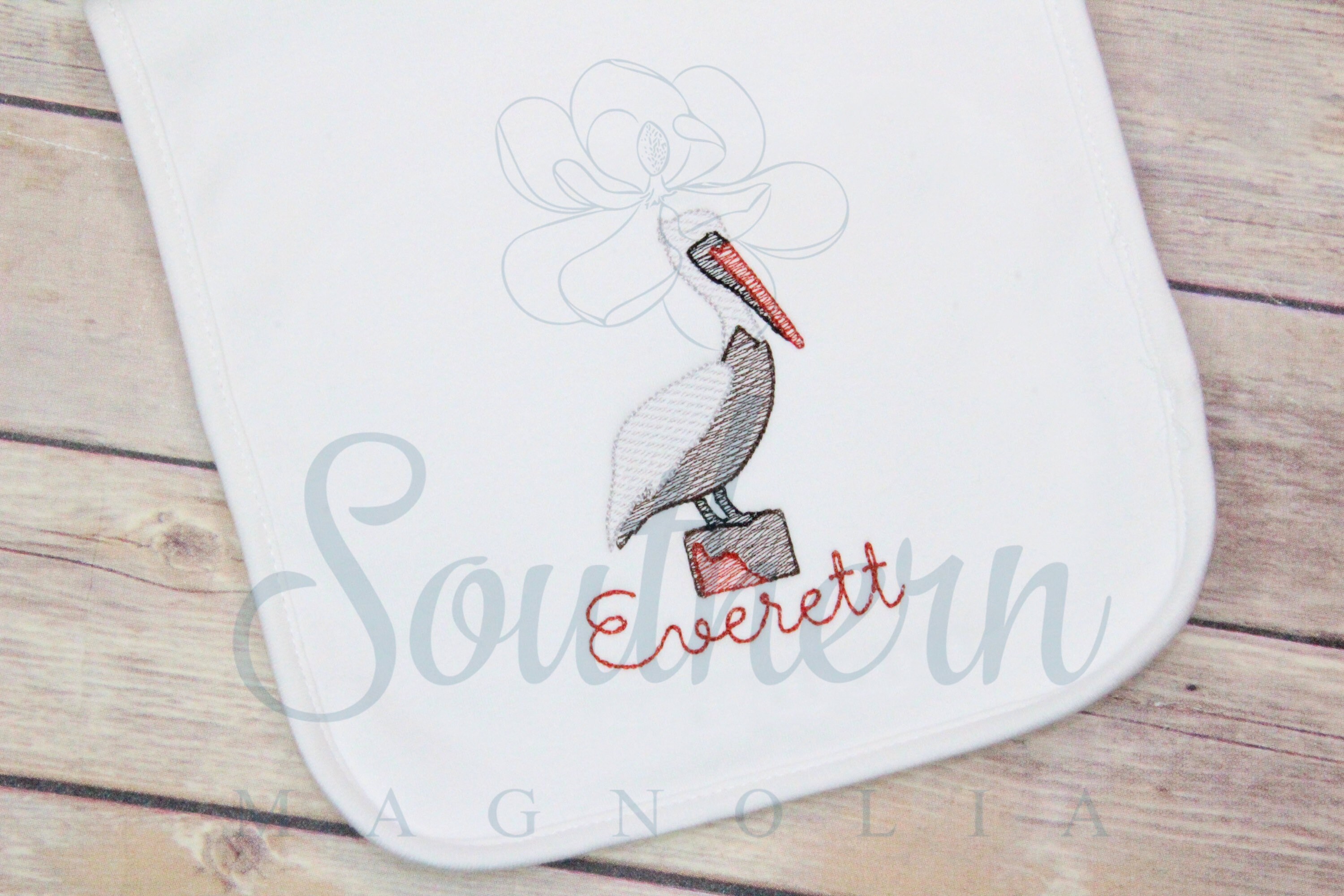 Pelican Sketch Fill Embroidery Design, Pelican Embroidery Design ...