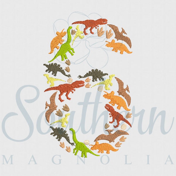 Number Embroidery - Etsy