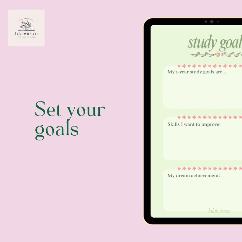 Printable Study Planner | Academic Planner for Students | Daily, Weekly ...