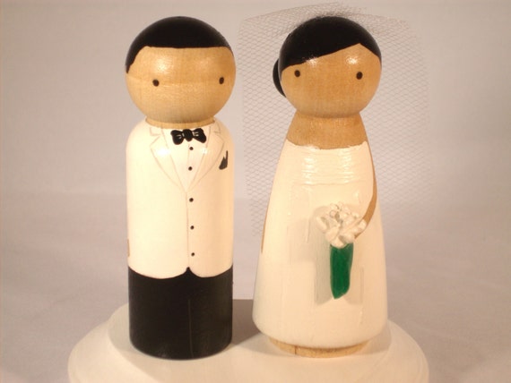 Items similar to Custom Wedding Cake Topper - Personalized Cake Topper ...