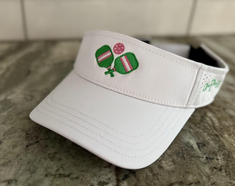 Personalized Pickleball Visor | Custom Embroidered Sports Visor With ...