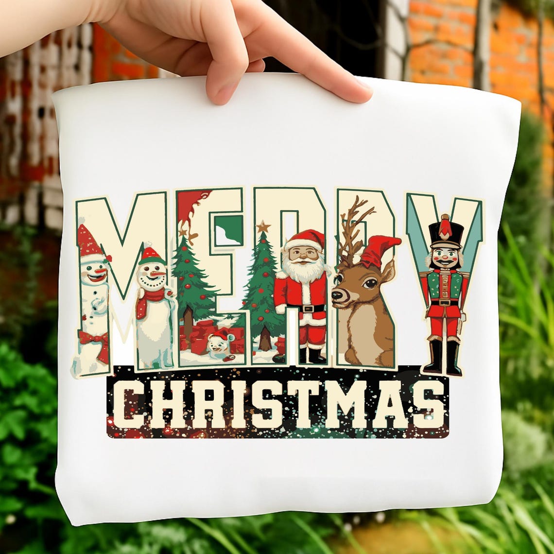 Retro Santa Claus PNG, Christmas Sublimation Design (digital Download ...