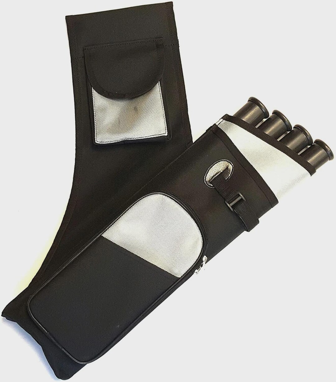 4 Tube Side Archery Quiver Pouch Holder Bow Hunting Archery Arrow ...