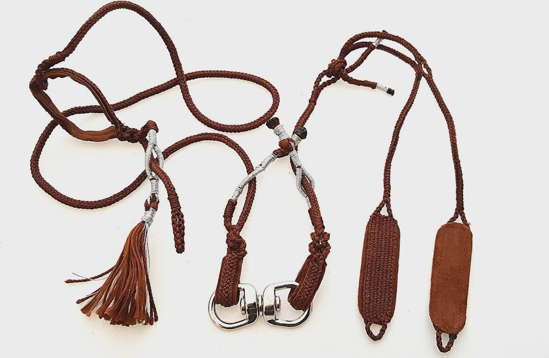 Falconry Leash Arab Style With Soft Leather Leash for Falconry Set - Etsy