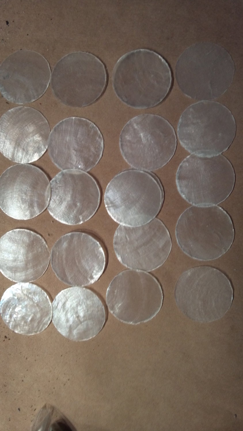 100 1 Capiz Seashells 1 Inch 2.5 Cm Flat Shells Natural - Etsy