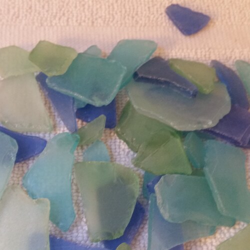 Ocean Sea Glass Turquoise Bulk Beach Glass Bulk 12 Lbs To 3 Etsy