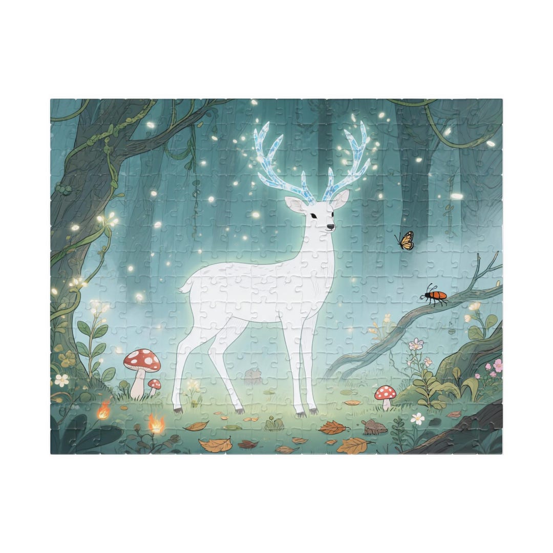 Zoollection: Mystical Deer Puzzle - Artistic Animal Puzzles for True ...