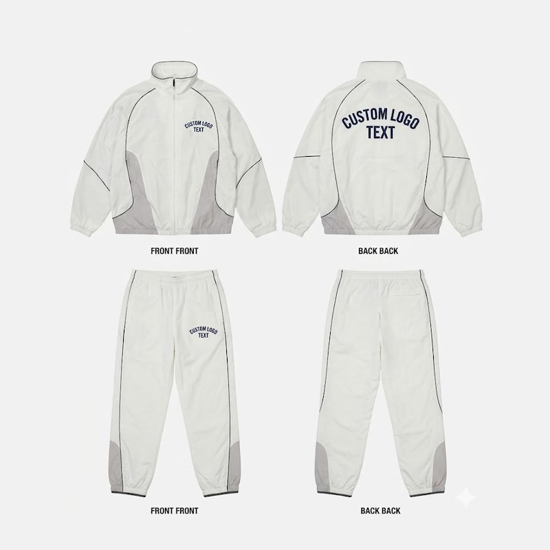 Custom Nylon Tracksuit - Etsy