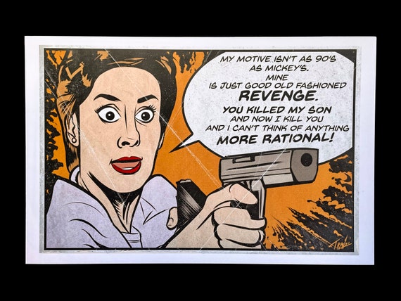 Debbie Salt scream 2 Movie Comic Adaption Comic | Etsy