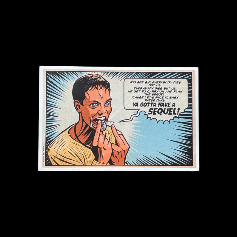 Stu Macher Scream Comic Panel 3 Magnet | Etsy UK