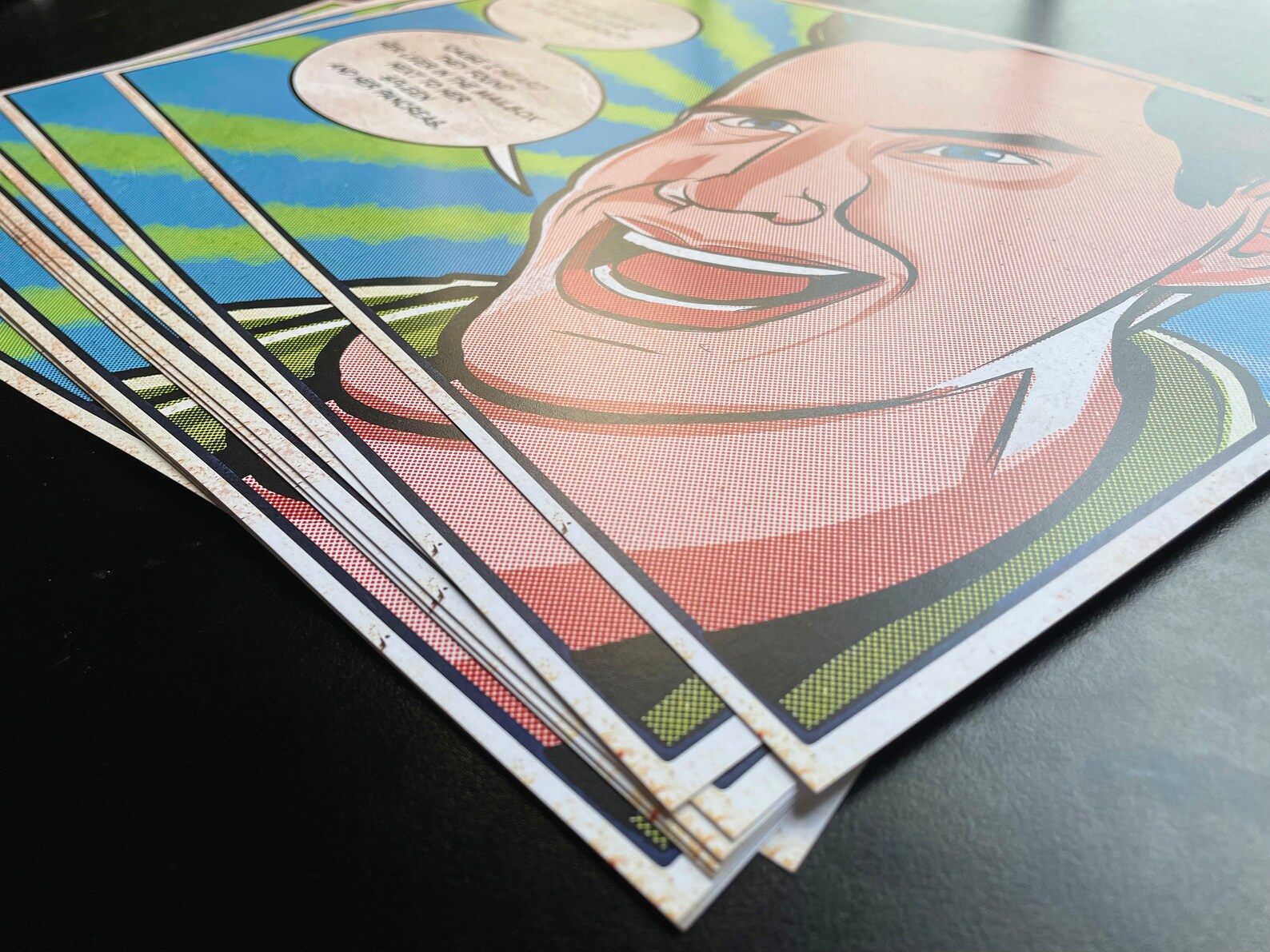 Randy Meeks "scream " Movie Comic Adaption Comic Panel Print 11" X 17 ...
