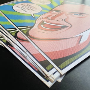 Randy Meeks "scream " Movie Comic Adaption Comic Panel Print 11" X 17 ...