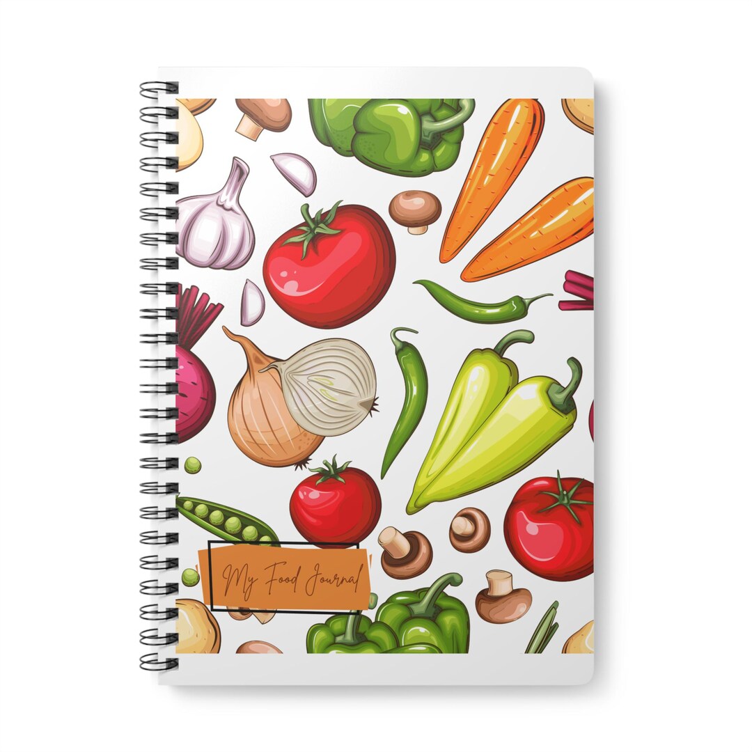 Food Jounal Wirobound Softcover Notebook, A5 - Etsy