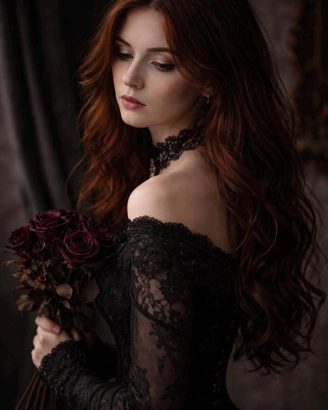 Emotional Gothic Portrait - Etsy