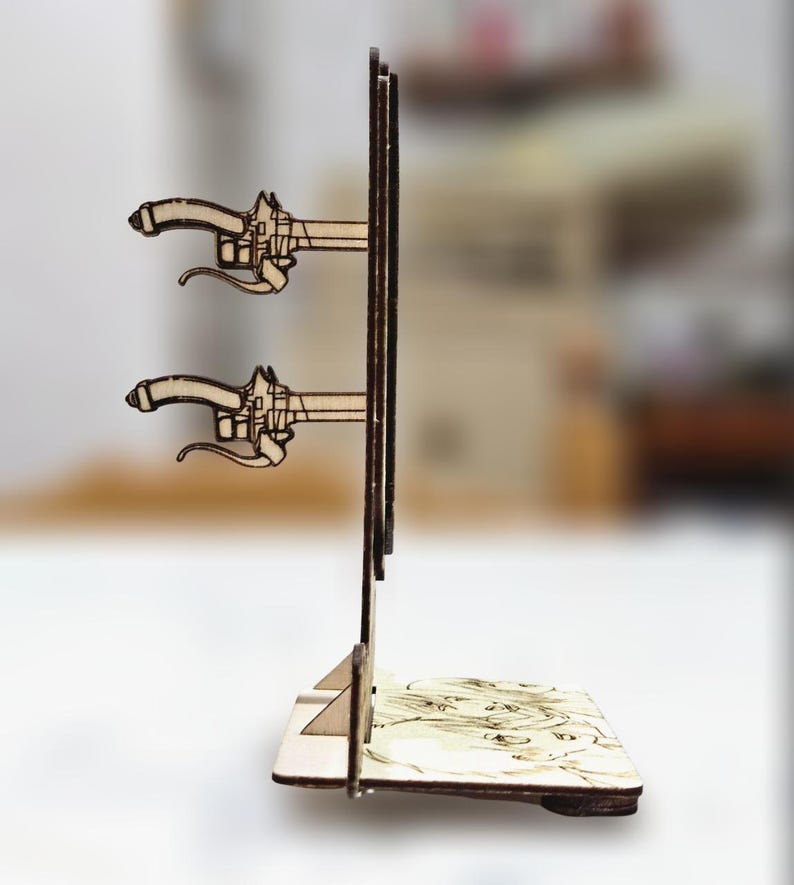 Attack on Titan | Custom Laser Engraving | Handmade Anime Gift - Etsy