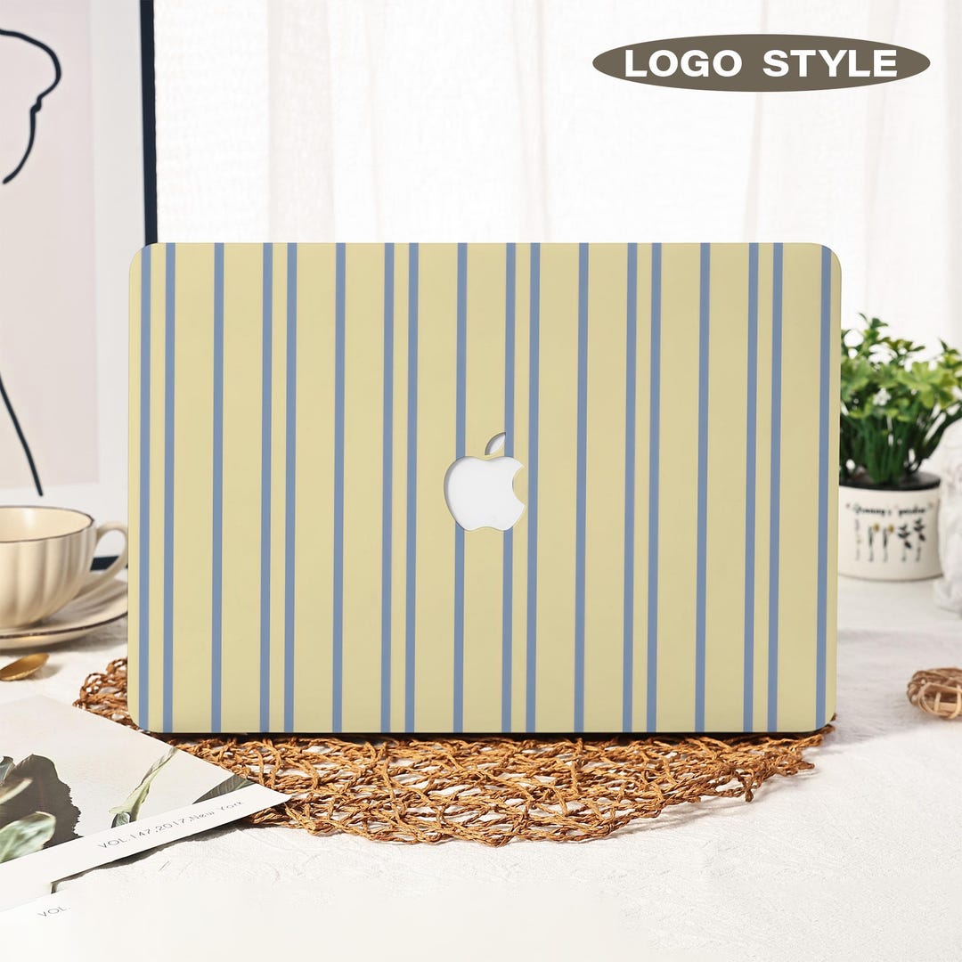 Retro Stripes MacBook Case Laptop Cover for MacBook Air 15/13 MacBook ...