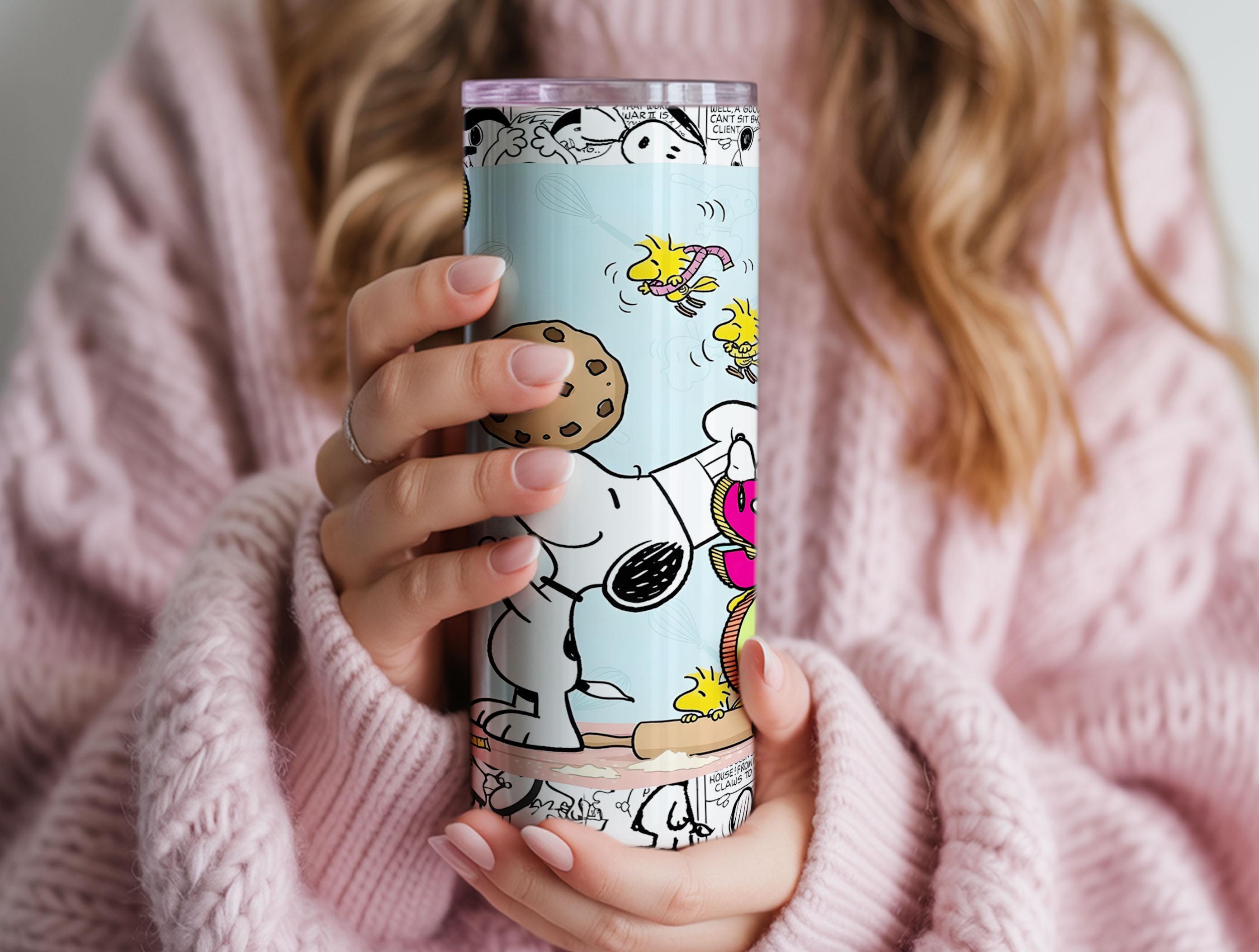 Cartoon Dog Tumbler Wrap | Comic-style Cookie Theme (PNG) - Etsy