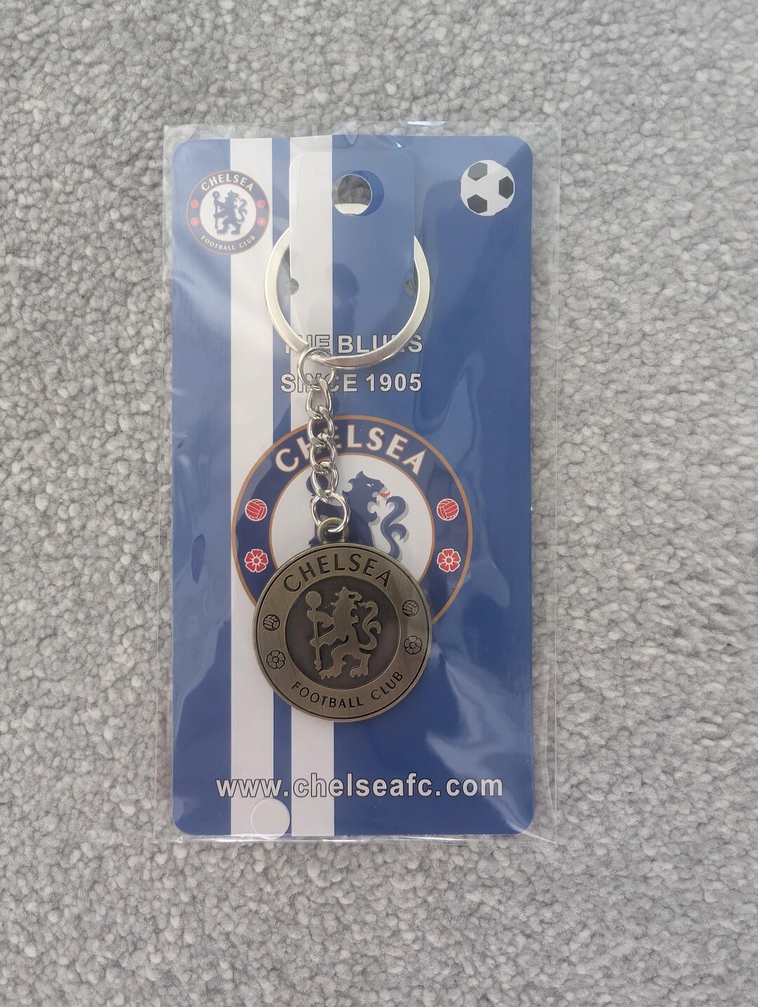 Chelsea FC Football Team Club Logo Crest Badge Keyring Keychain - Etsy UK