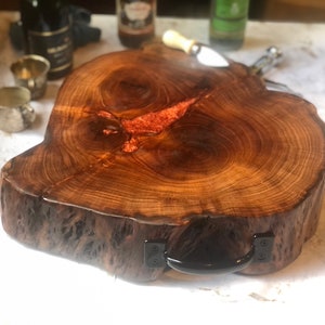 Stump Chopping Block or Wedding Cake Stand Combo 4 Thick Butcher Block ...