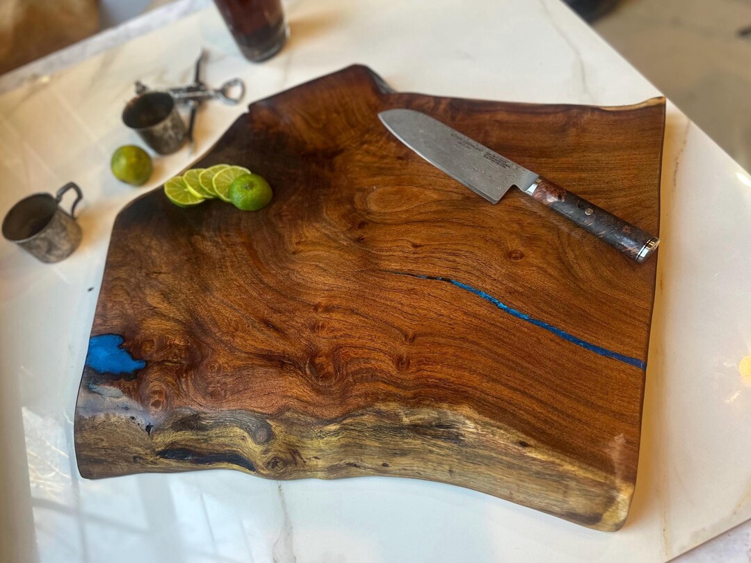 Mesquite Butcher Block Made From Salvaged, Urban Trees. - Etsy