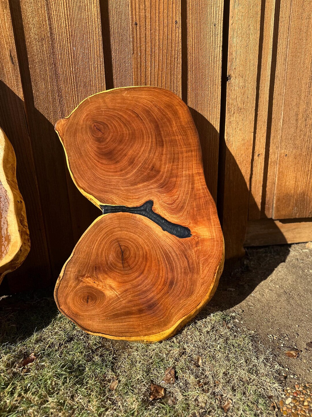 Unique Table Top Wood Slab Made From Mesquite - Etsy