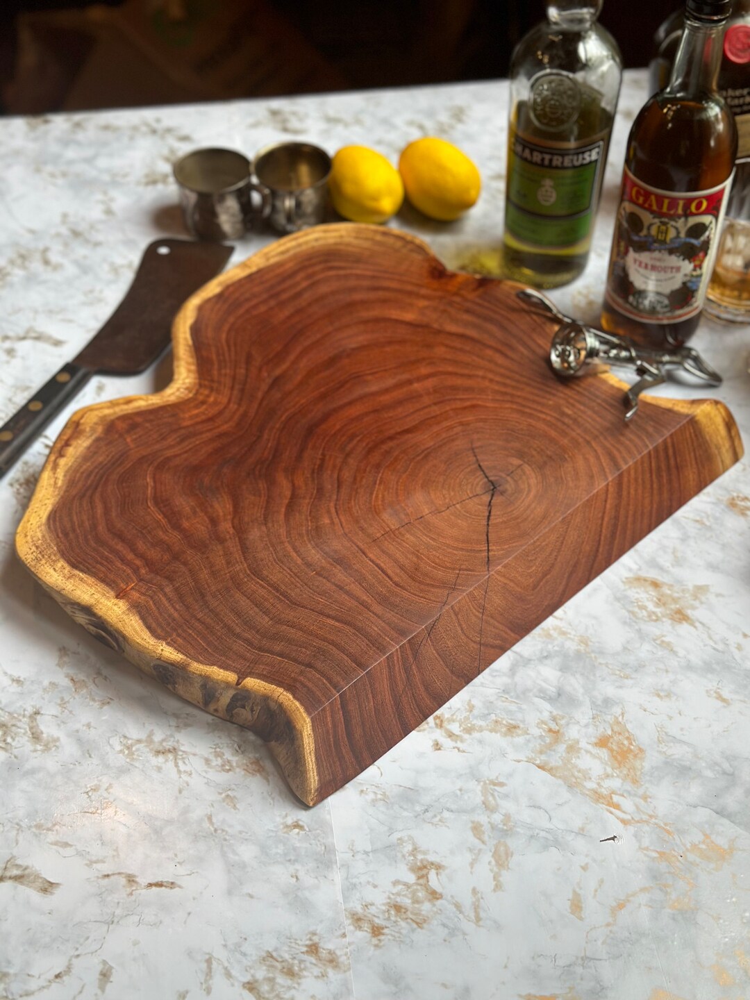 Chilean Mesquite Chef Cutting Board End-grain Chopping Block - Etsy
