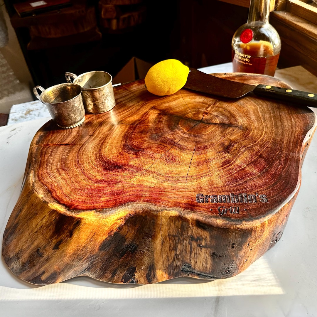 Custom Stump Butcher Block 4” Thick Extra Large - Etsy