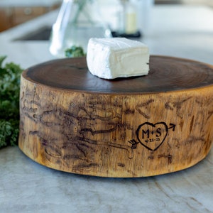 Stump Chopping Block or Wedding Cake Stand Combo 4 Thick Butcher Block ...