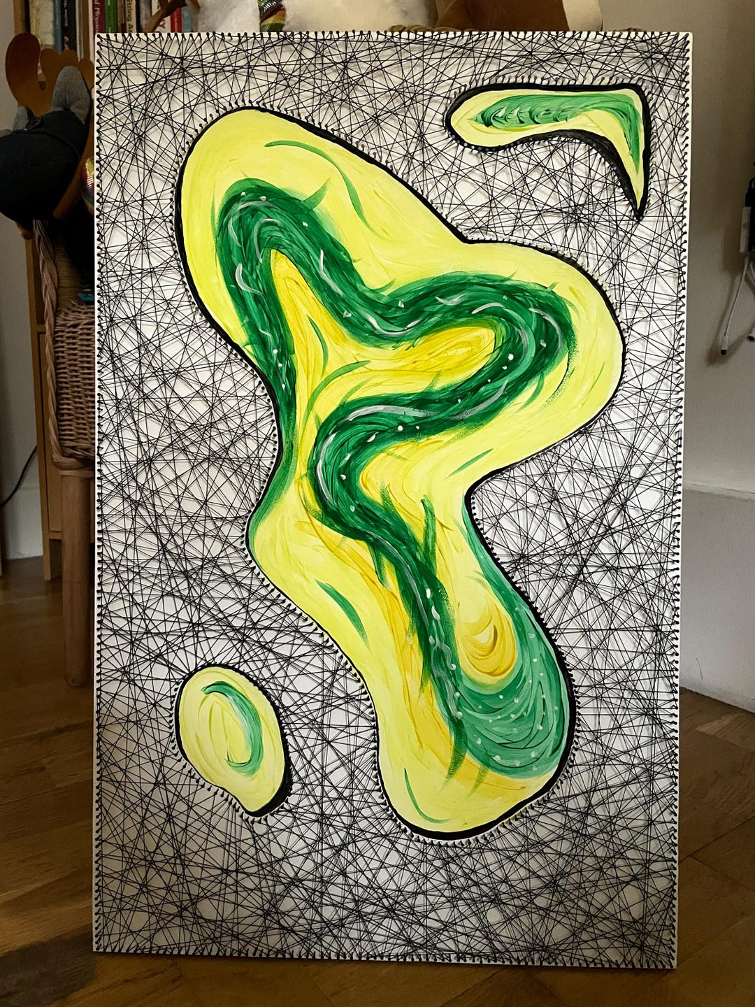 Entangled Currents - String Art - Etsy