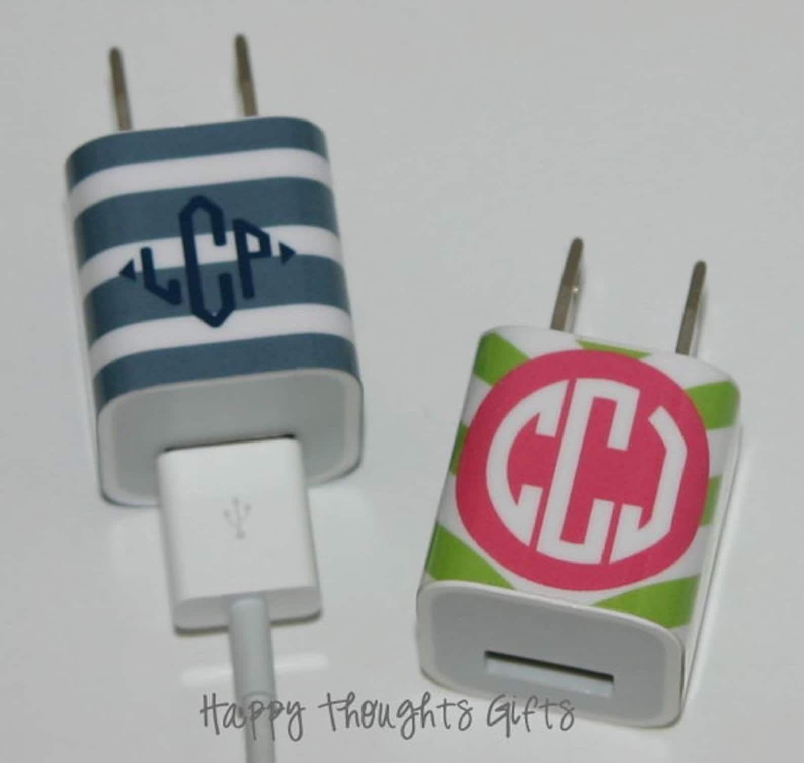 IPhone Charger Wrap - Custom Charger Decal - Personalized iPhone ...