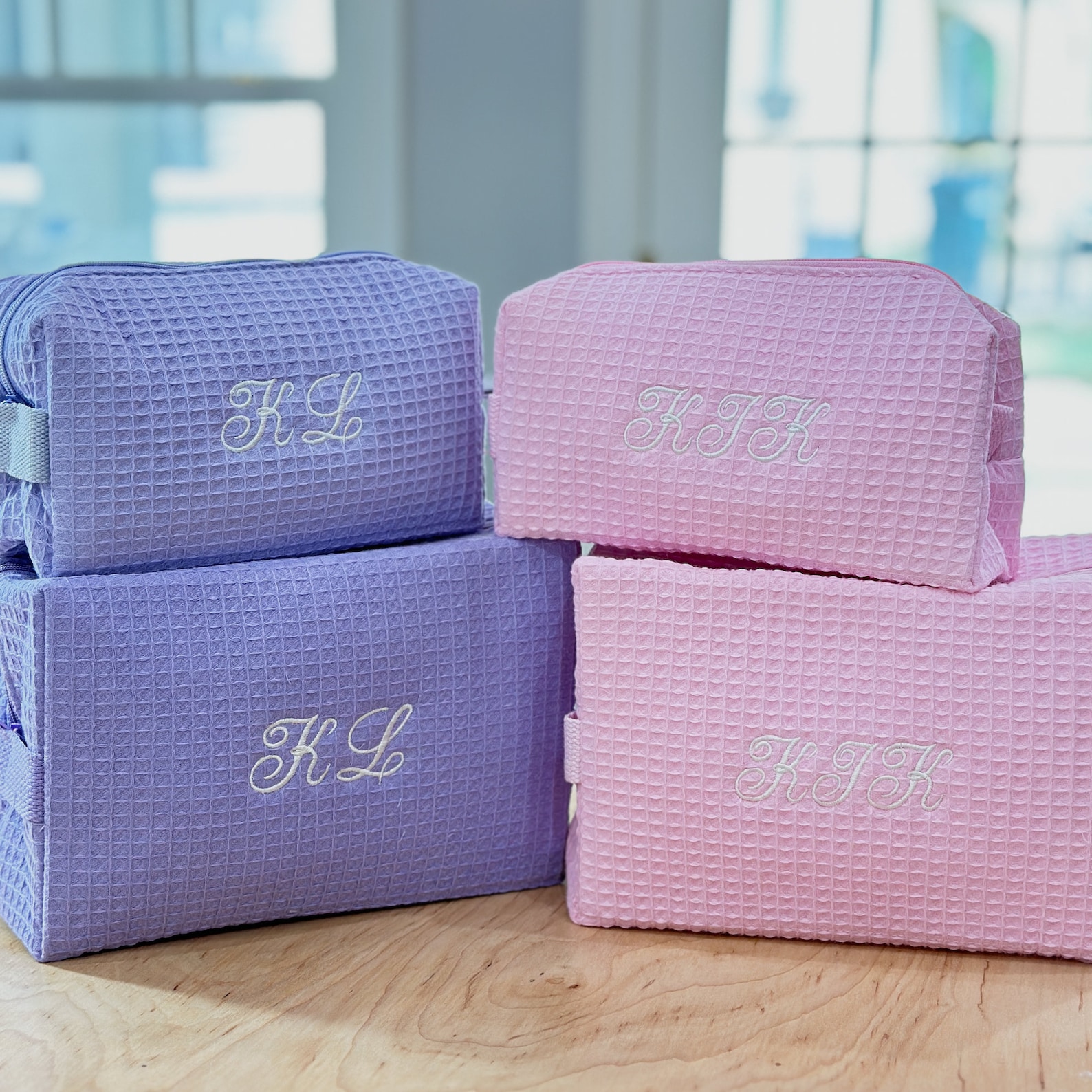 Monogram Toiletry Makeup Bag Personalized Travel Cosmetic Bag - Etsy