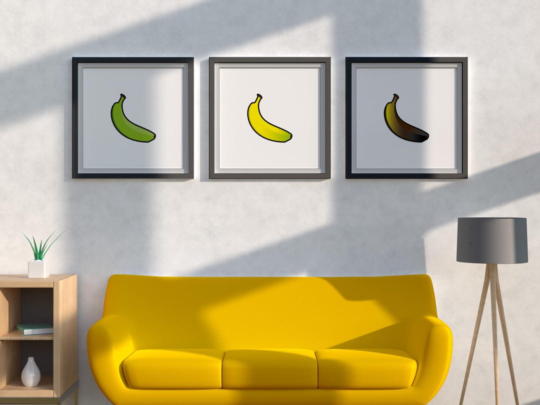 Banana Life Cycle Wall Art • Printable Digital Download • Modern ...
