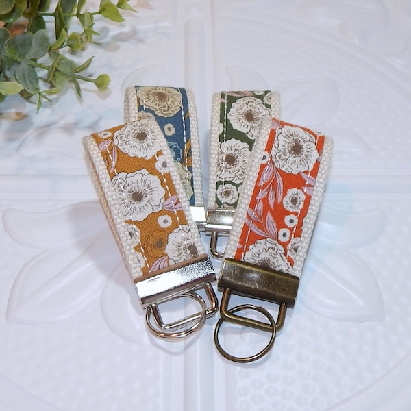 Fabric Keychains - Etsy