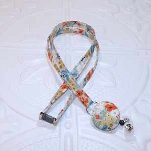 Retractable Badge Reel Lanyard, Cute Badge Holder, Breakaway No Choke ...