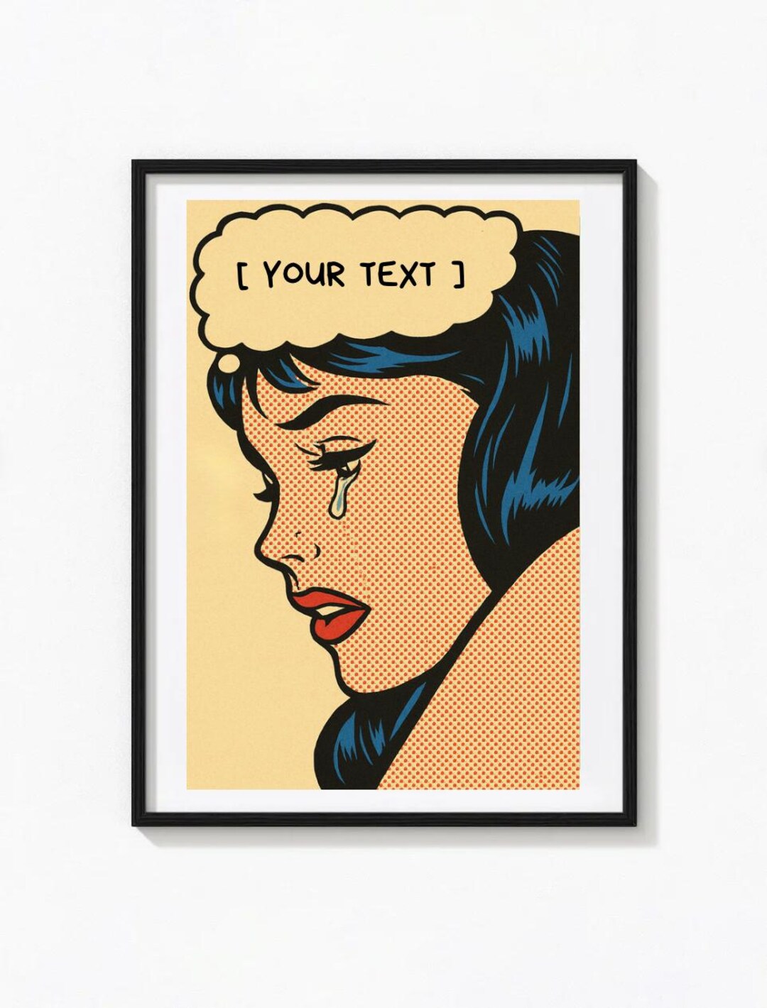 Personalized Poster - the Longing Woman - Free Shipping - Etsy
