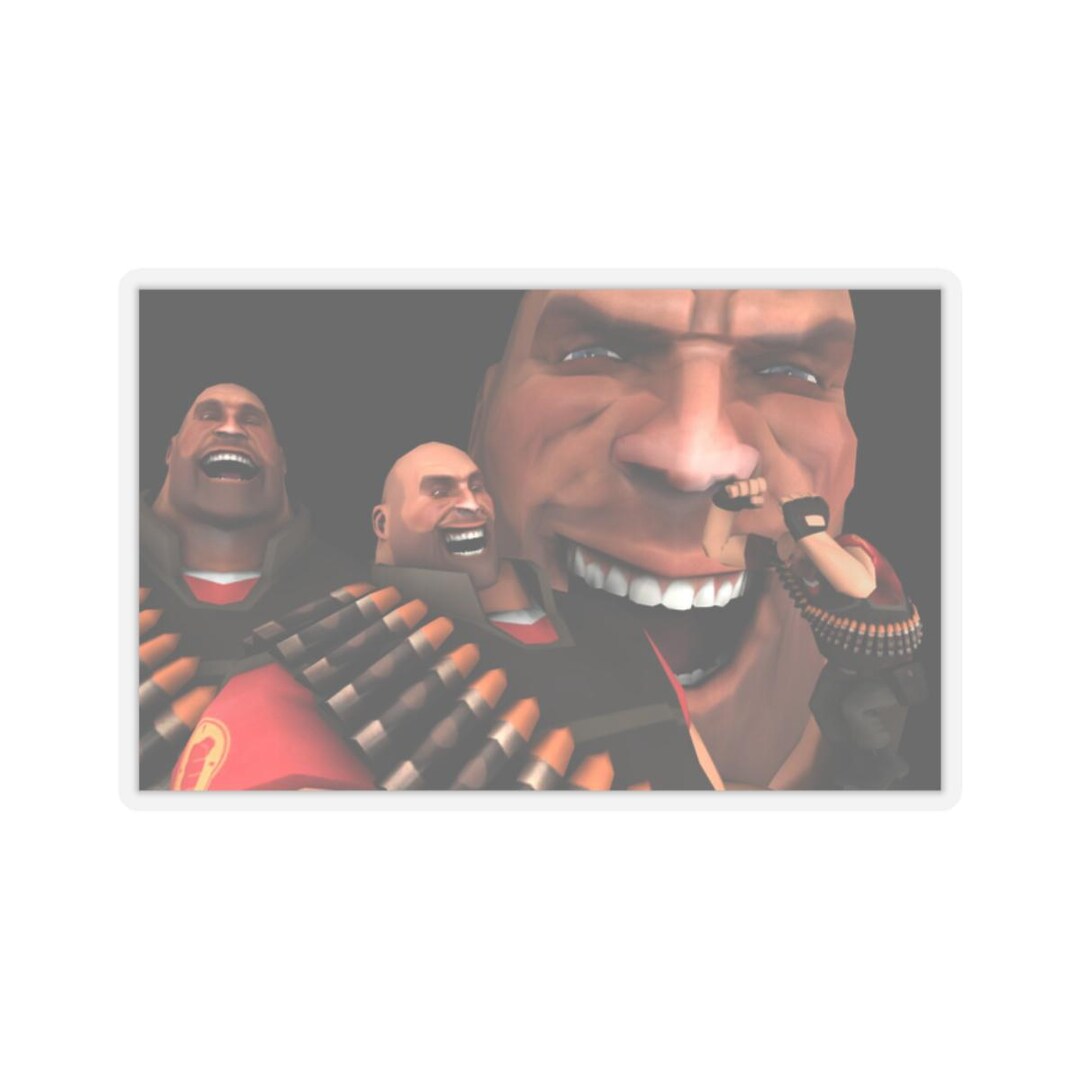 Team Fortress 2 Heavy Laughing Sticker - Etsy